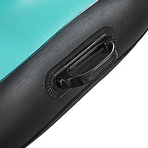 Bestway Hydro-Force Glacial Sport 9.43 Gallon Vinyl Inflatable Floating Cooler with Integrated Cupholders for Pools, Beaches, and Lakes, Teal