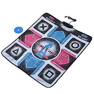 Game Dance Machine, Electronic Dance Mats Dancing Pad Yoga Mat Musical Dancing Carpet, PVC Wear USB Dance Step Mat Dancer Blanket, High Sensitivity Gaming