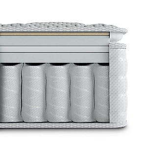 NapQueen Cashmere, 14" Twin XL Hybrid of Memory Foam and Edge Support Pocket Coils, Pillow Top Mattress