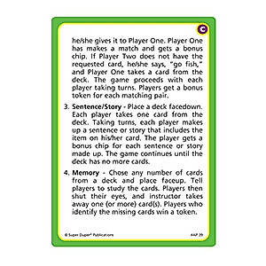 Super Duper Publications | Articulation Photos CH Sound Fun Deck Flash Cards | Educational Learning Resource for Children