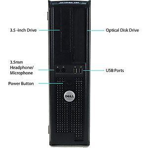 Dell Optiplex, Intel Core 2 Duo 3.0 GHz 4GB Memory/160GB HDD, Windows 10 Professional (Renewed)