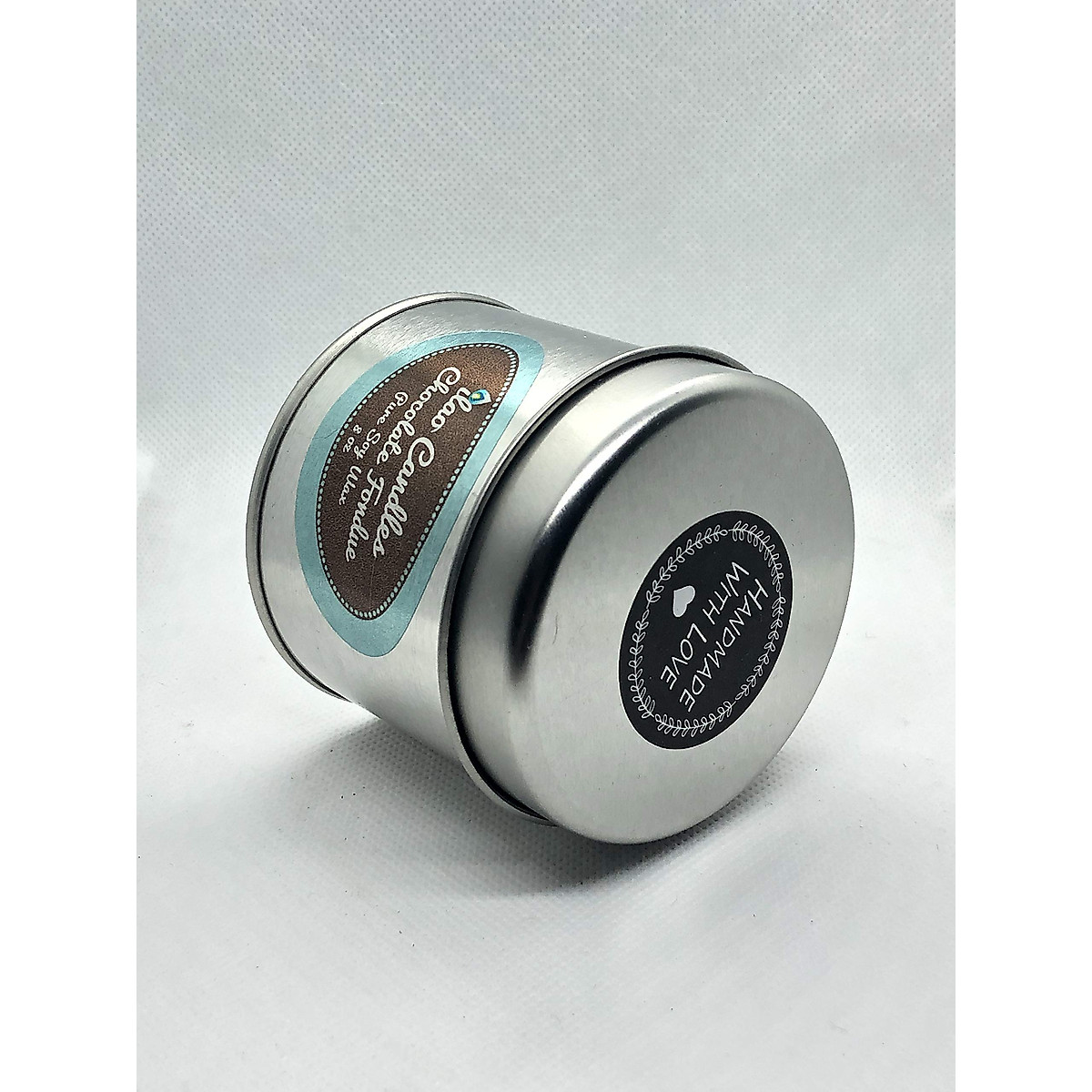 Chocolate Fondue 8 oz Tin Jar Pure Soy Wax Candle Hand Poured in the USA