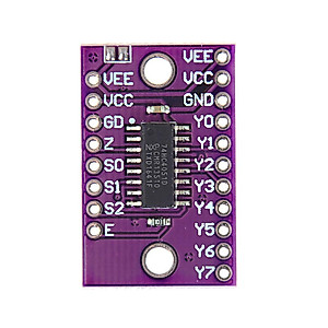 Gump's grocery 74HC4051 8-Channel-Mux Analog Multiplexer Demultiplexer Module Compatible with Raspberry Pi