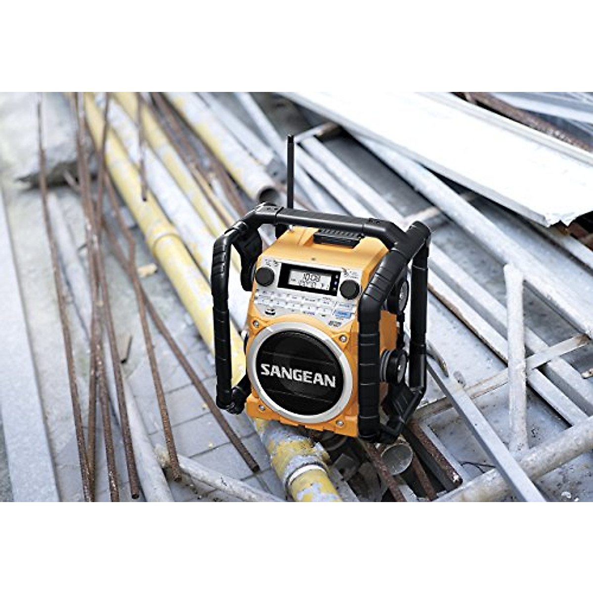 Sangean U4 AM/FM-RBDS/Weather Alert/Bluetooth/Aux-in Ultra Rugged Rechargeable Digital Tuning Radio (Renewed)