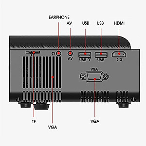 Thick Mini Projector 3500 Lumens 720P Support 1080P LED WiFi Projector Video Home Cinema -Compatible (Size : Android Version)