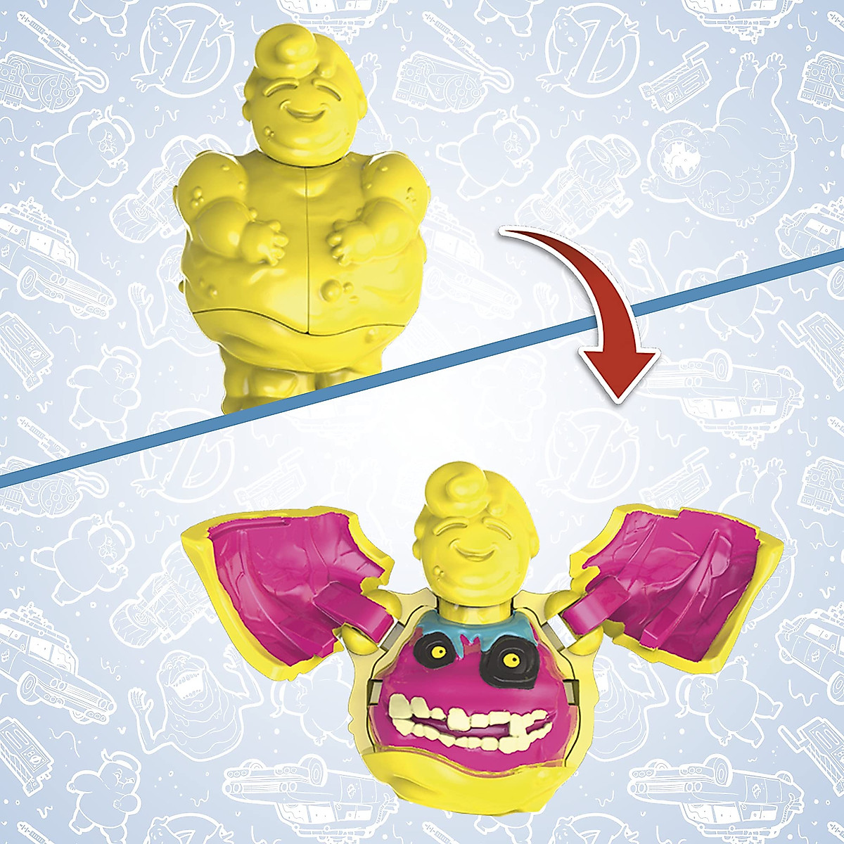 Ghostbusters Fright Features Winston Zeddemore Figure with Interactive Ghost Figure and Accessory for Kids Ages 4 and Up Great Gift for Kids and Fans, (E97675X0)