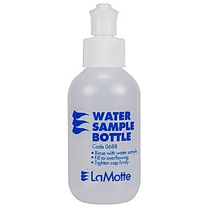 LaMotte 0688 Plastic ColorQ Water Sample Bottle, 2oz Capacity
