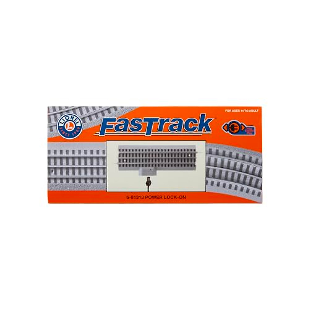 Lionel FasTrack Electric O Gauge, Power Lock-on