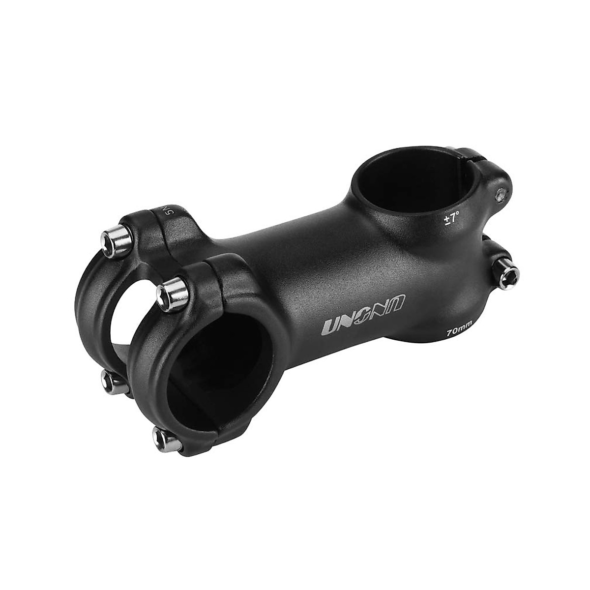 BESNIN Bike Stem, 7 Degree 31.8mm 60mm/70mm/80mm/90mm/110mmMTB Stem Mountain Bike Handlebar Stem for Bicycle, Road Bike, MTB, BMX, Cycling (7° 31.8 * 70mm)