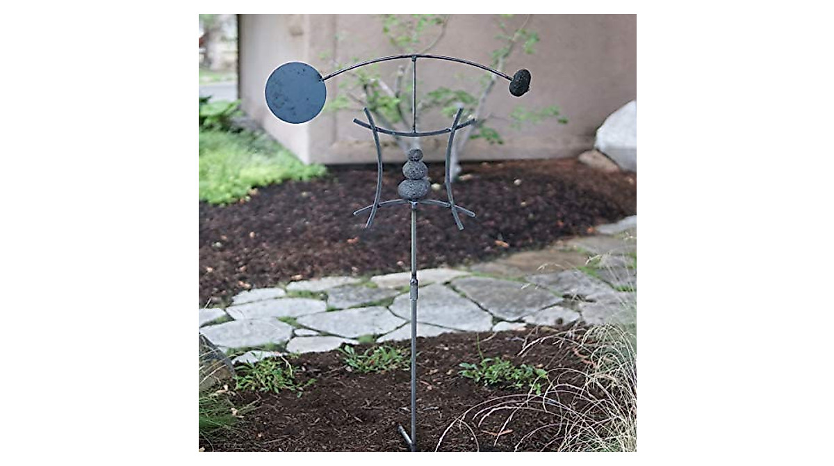Aura Life Zen Garden Spinner Kinetic Wind Sculpture | Balanced Arch ...
