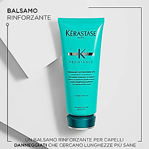 Kerastase Resistance Fondant Extentioniste Conditioner | Strengthening and Smoothing Conditioner | Easily Detangles and Seals Split Ends | With Amino Acids and Ceramides | For Damaged Hair | 6.8 Fl Oz