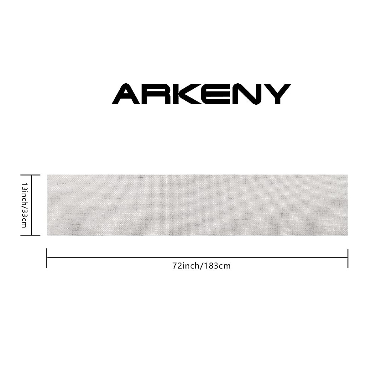 ARKENY Fall Thanksgiving Table Runner 13x72 Inches,Pumpkin Maple Leaf,Seasonal Burlap Farmhouse Indoor Autumn Table Runner for Home AT263-72