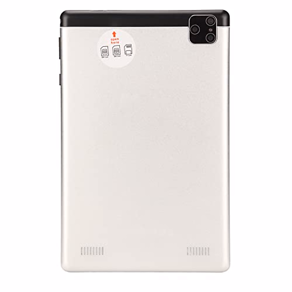 AUHX 8in HD Tablet, Calling Tablet 8 Inch IPS LCD for Office for Home (US Plug)