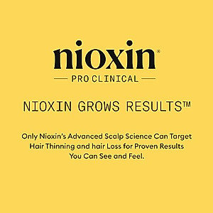 Nioxin Scalp + Hair Thickening System 1 Shampoo, For Natural Hair with Light Thinning, 16.9 fl oz (Packaging May Vary)