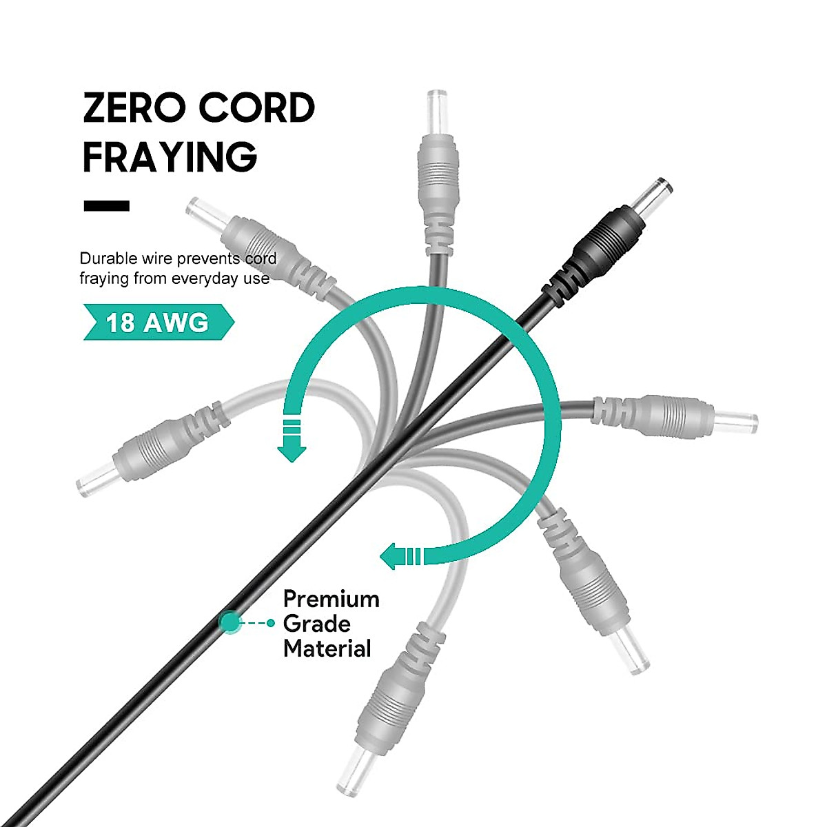 HKY AC/DC Adapter for Hello Baby HB24 HB32 HB32RX RJ-AS060600U003 HelloBaby HB-24 HB-32 HB-32RX Baby Monitor Charger GPX PC308B PC332B PC108B PC800 PC800B PC101B Portable CD Player Power Supply Cord