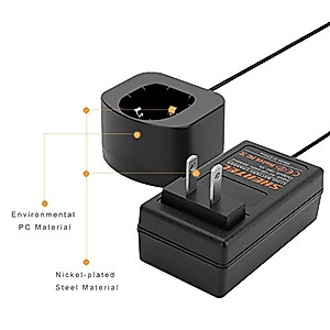 Shentec 18V Lithuim Charger p118 p117 Compatible with Ryobi 18V Li-ion Battery P118b P102 P103 P104 P105 P106 P107 P108 P109 BPL-1815 BPL-1820G BPL18151 (Not Compatible with Ni-MH/Ni-Cd Battery)