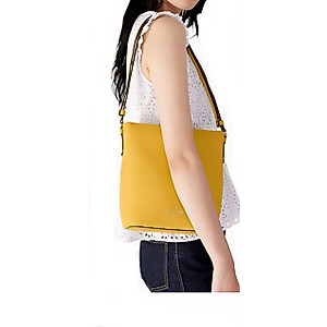 Kate Spade Leather Max Duffel Bag (Sunflower)