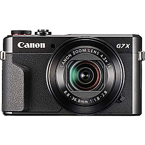 Canon PowerShot Digital Camera G7 X Mark II with Wi-Fi & NFC, LCD Screen, and 1-inch Sensor - (Black) 11 Piece Value Bundle