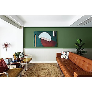 Safiyya Peel and Stick Wallpaper Dark Green Contact Paper Removable Wallpaper Linen Texture Contact Paper Dark Green Wallpaper Decorative Self Adhesive Wallpaper Vinyl Rolls 118"x15.7"