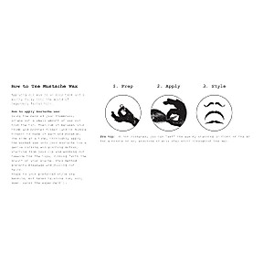 TBB Tangerine Dream Mustache Wax for Men | Tame & Style Your Mustache | Excellent Grooming, Excellent Scent | Citrus & Vanilla Scent (1 Oz.)