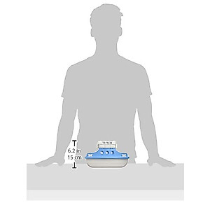 Green Toys Ferry Boat, Blue/White CB - Pretend Play, Motor Skills, Kids Bath Toy Floating Vehicle. No BPA, phthalates, PVC. Dishwasher Safe, Recycled Plastic, Made in USA.