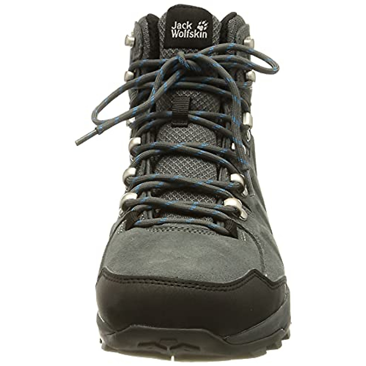 Jack Wolfskin Men's 4049841 Backpacking Boot, Grey/Black, 9