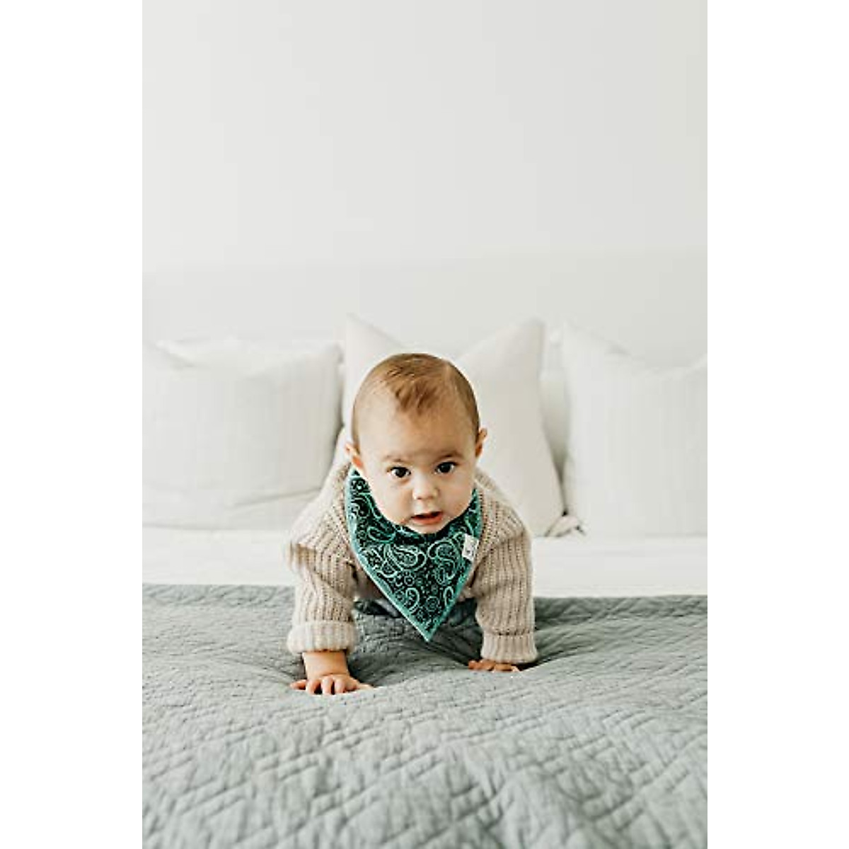 Copper Pearl Baby Bandana Drool Bibs for Drooling and Teething 4 Pack Gift Set “Jo