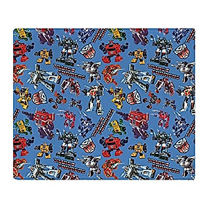 CafePress Transformers Vintage Pattern Throw Blanket Super Soft Fleece Plush Throw Blanket, 60"x50"