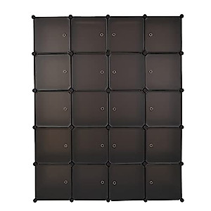 Premium 20-Cube Storage System Design Your Own Closet Space