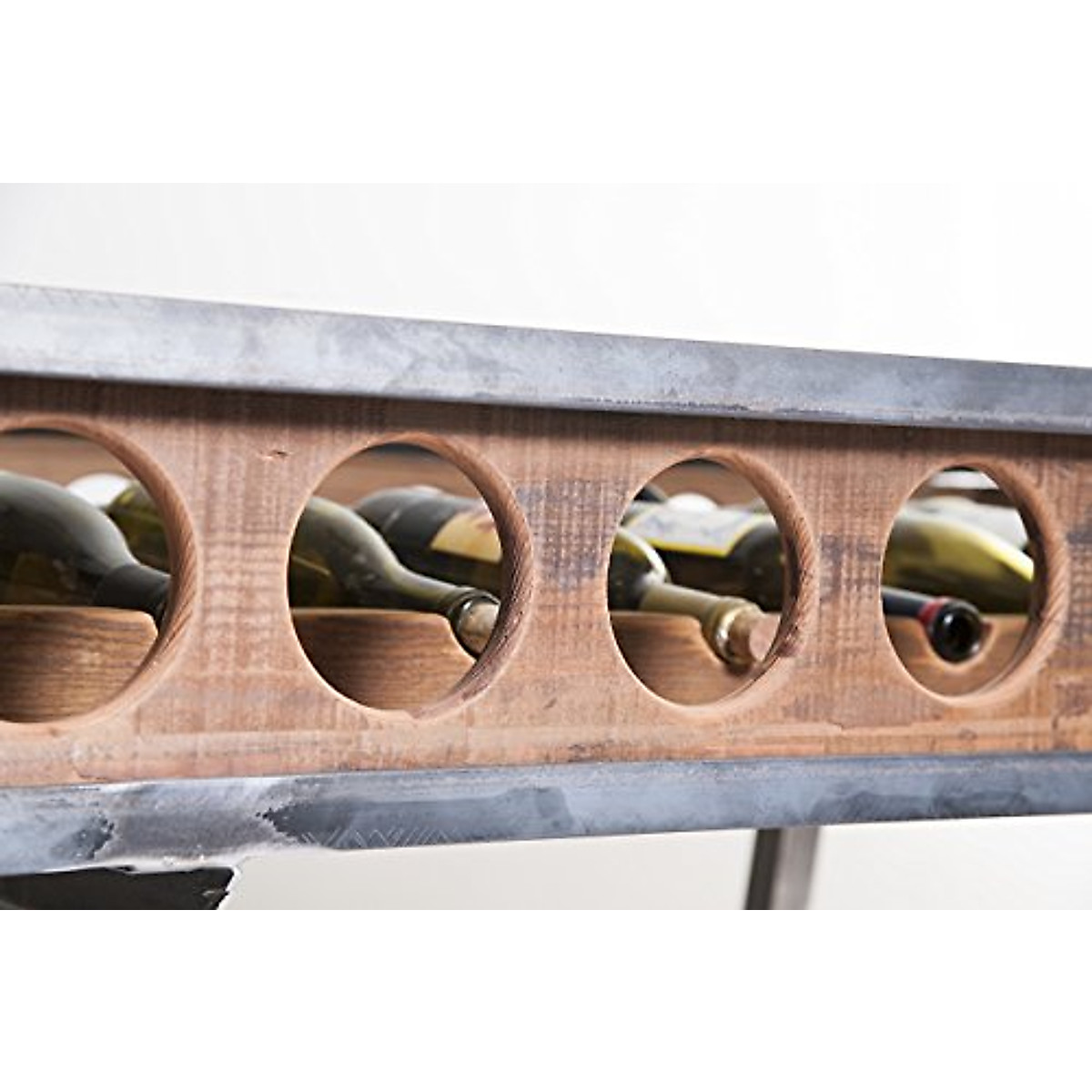 reclaimed winerack dining table