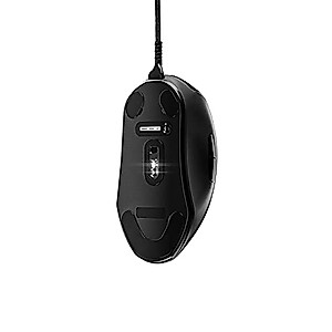SteelSeries Prime+ FPS Gaming Mouse – 18,000 CPI TrueMove Pro+ Optical Sensor – 5 Programmable Buttons – Magnetic Optical Switches – Brilliant Prism RGB Lighting - Black (Renewed)