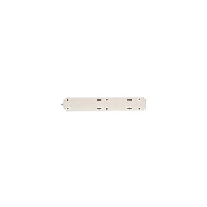 Tripp Lite Tlp604tel Surge Suppressor 6 Outlets 4 Ft Cord 790 Joules White Trptlp604tel