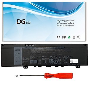 DGTEC F62G0 Laptop Battery for Dell Inspiron 13 5370 7000 7370 7373 7380 7386 P83G P83G001 P83G002 P87G P87G001 Vostro 13 5370 D1525S D1505G R1605S D2505G Series F62GO RPJC3 39DY5（11.4V 38Wh/3166mAh）