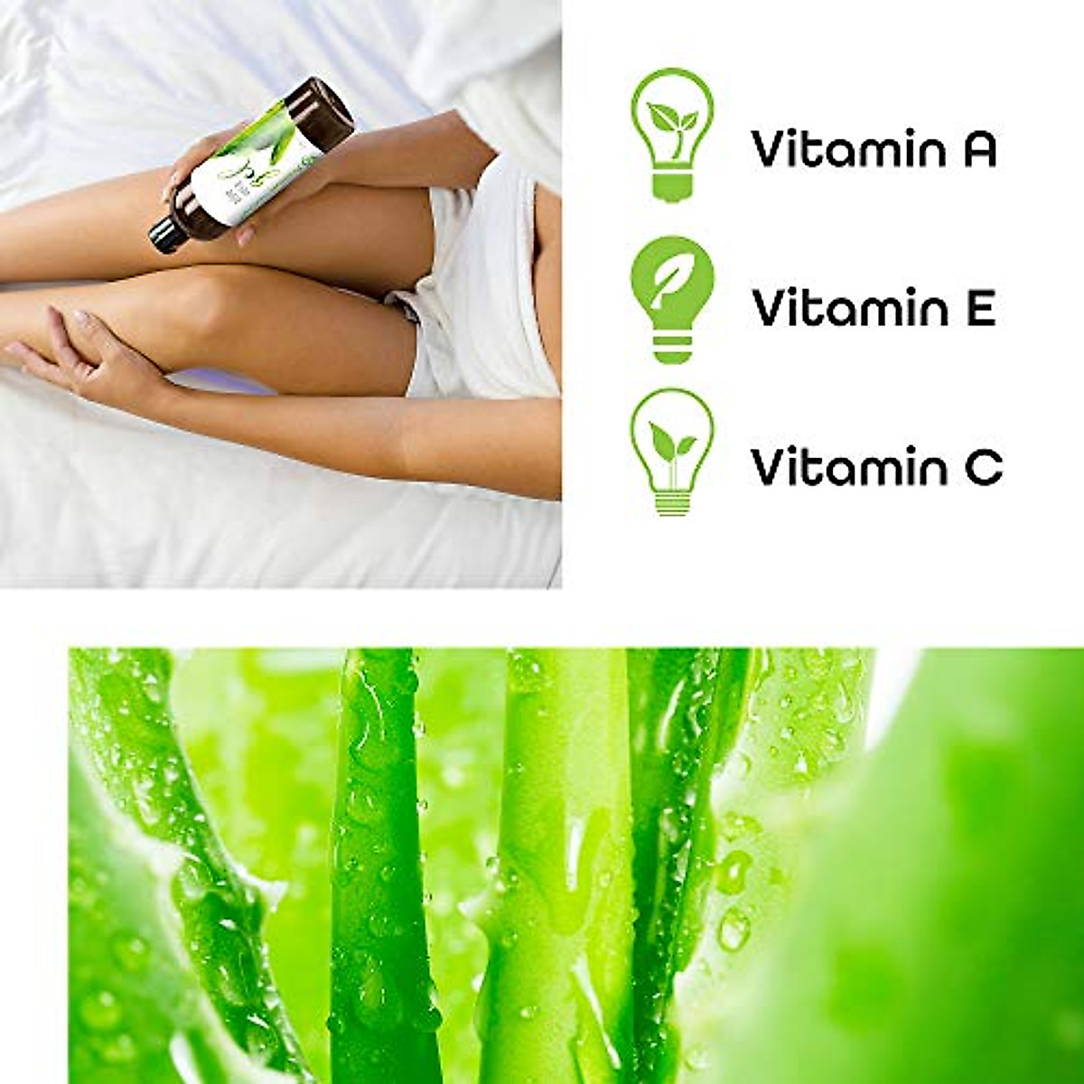 Pure Aloe Vera Gel For Face & Dry Skin, Sunburn Relief, Aloe Vera Gel for Skin Moisturizer Aloe Vera Gel from Aloe Vera Plant Organic Aloe Vera Gel for Hair Aloe Vera Oil Aloe Gel 12 oz