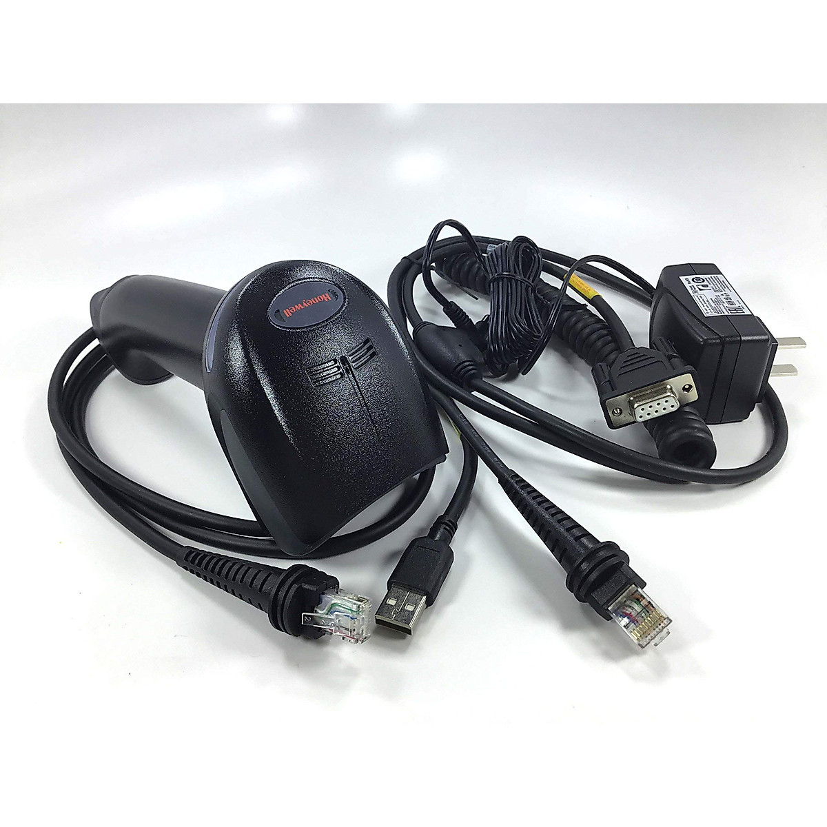 Honeywell/Xenon 1900G-HD (Hign Density) Barcode/Area-Imaging Scanner (2D, 1D, PDF, Postal) Kit, Includes RS232 Cable, Power Supply and USB Cable (Renewed)