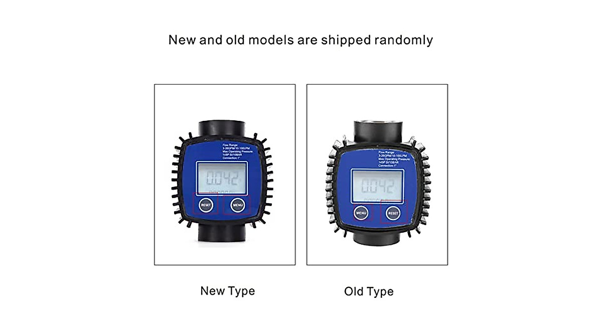 Oumefar 1" Turbine Flowmeter for Accurate Water & Diesel Flow Measurement