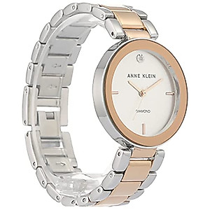 Anne Klein Women's Genuine Diamond Dial Bracelet Watch