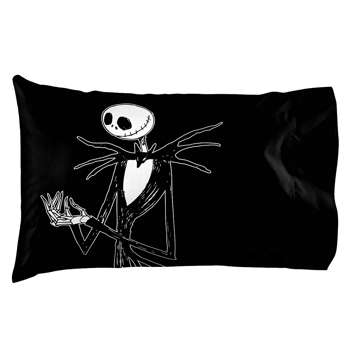 Jay Franco Disney Nightmare Before Christmas Gothic Romance Twin Sheet Set -3 Piece Set Super Soft and Cozy Kids Bedding Features Jack Skellington & Sally - Microfiber Sheets(Official Disney Product)