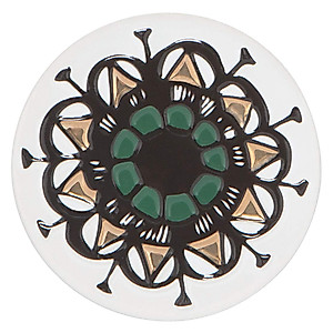 Now Designs Ceramic 4 Shadowvale Coaster Set, Multicolor