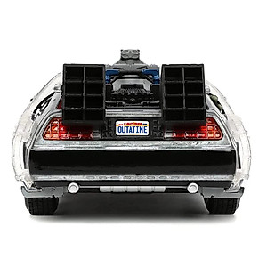 Jada Toys BTTF Part I TIME Machine W/Light 1/24 DIE-CAST Vehicle