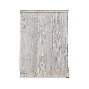 Signature Design by Ashley Paxberry Boho 1 Drawer Nightstand, Whitewash