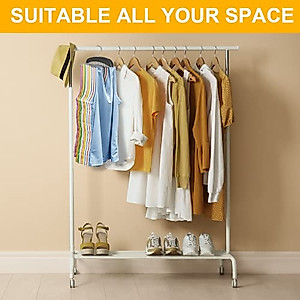Resovo Upgrade Tank Top Hanger Closet Storage and Organizer for Closet Tank Top Organizer Space Saving 24 Metal Hooks Closet Organizer and Storage for Tank Top, Cami, Tie etc.