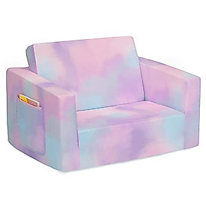 Cozee Flip-Out Chair - 2-in-1 Convertible Chair to Lounger for Kids