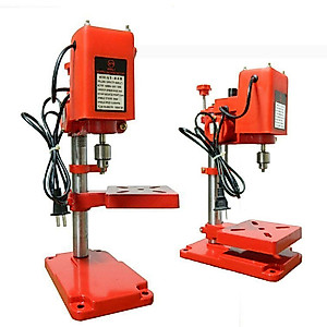 Electric Bench Drill Stand Mini Electric Bench Drilling Machine High Precision Stepless Bench Drill Press Machine 120W