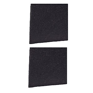 CFS – Pack of 2, Premium Cut-to-Fit Charcoal Carbon Anti-Odor Material Filter for Air Purifiers, Vent Hoods, Vacuums, Aquariums, Microwaves & More – Charcoal Air Filter Sheet – 12” x 12” – Black