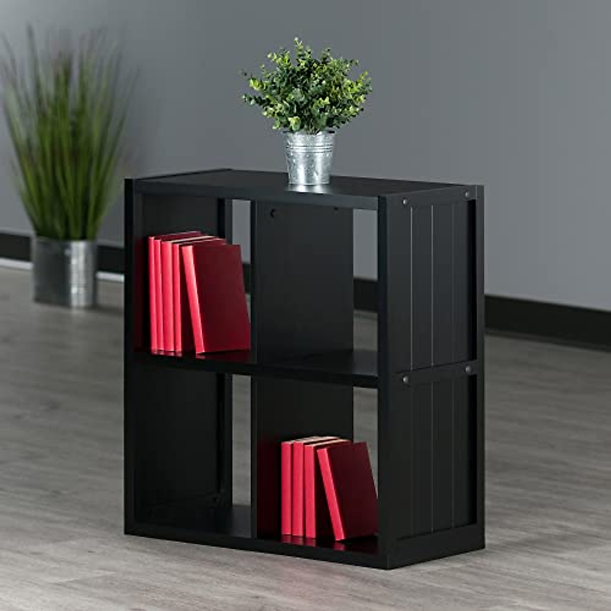 Winsome Timothy Shelving, Small, Black