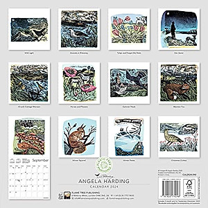 Angela Harding Wall Calendar 2024 (Art Calendar)