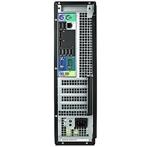 Dell Desktop Computer PC w/RGB Lighting | Intel Quad-Core i5 | 16GB DDR3 RAM | 240GB SSD | WiFi + Bluetooth | Windows 10 (Renewed)