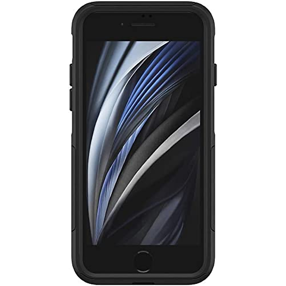 OtterBox Commuter Series Case for iPhone SE 3rd Gen (2022), iPhone SE 2nd (2020), iPhone 8, iPhone 7 (NOT Plus) - Non-Retail Packaging - Black