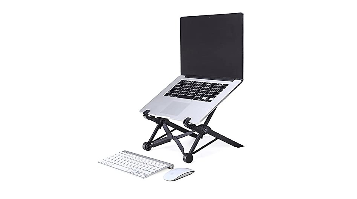 SJYDQ Portable Adjustable Laptop Stand for Ergonomic Comfort